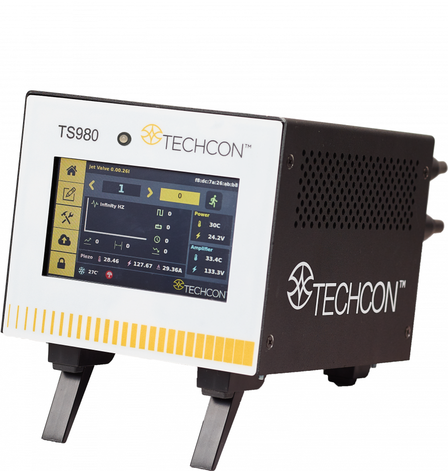 Improve Surface Mount Adhesive Speeds with Jet Dispensing - Techcon